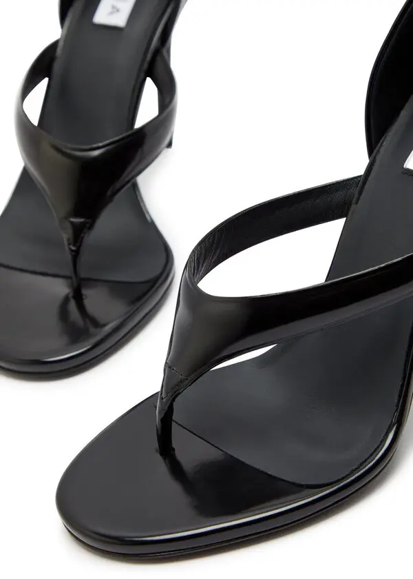 Alaïa Infradito 90 Leather Sandals
