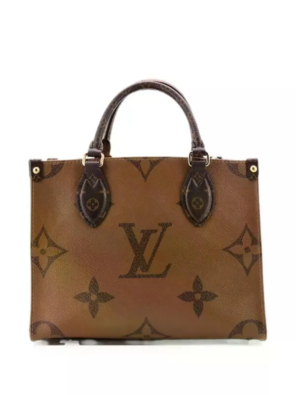 LOUIS VUITTON Onthego Tote Reverse Monogram Giant Pm Shoulder Bag