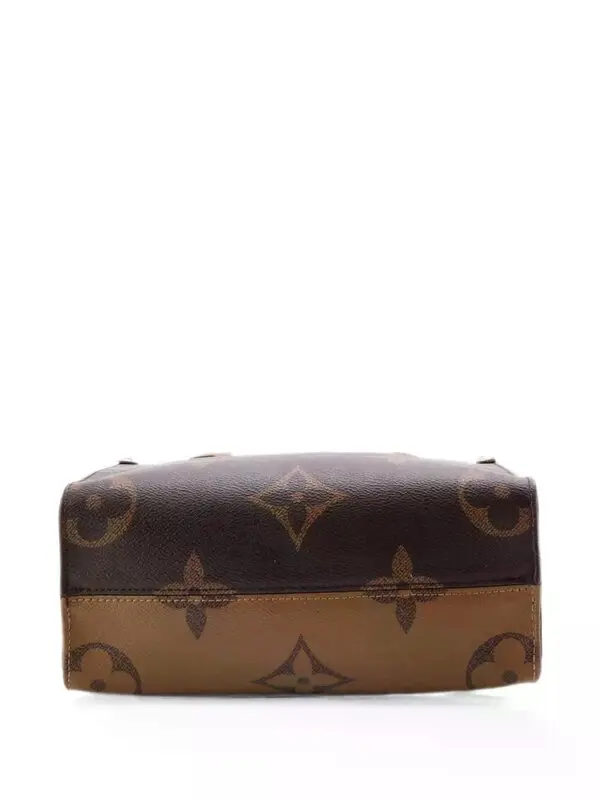 LOUIS VUITTON Onthego Tote Reverse Monogram Giant Pm Shoulder Bag