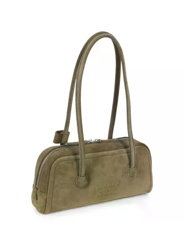 MARGESHERWOOD Suede Logo-embossed Shoulder Bag