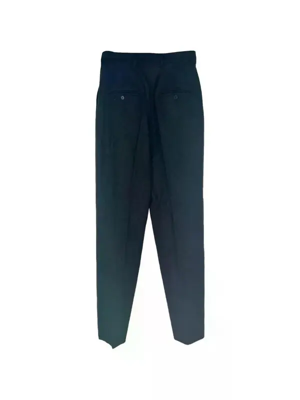 Celine Pleated Wool Trousers