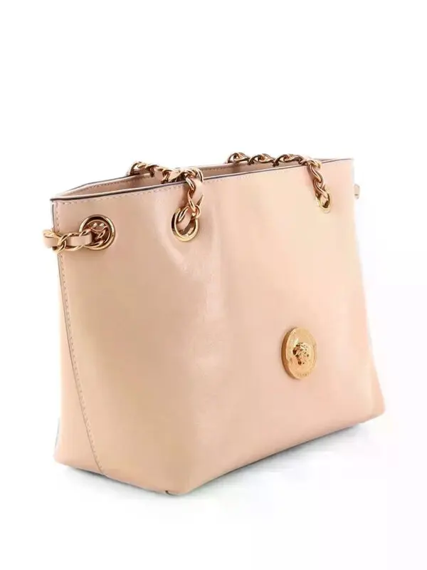 Versace Medusa Icon Chain Leather Mini Tote Bag