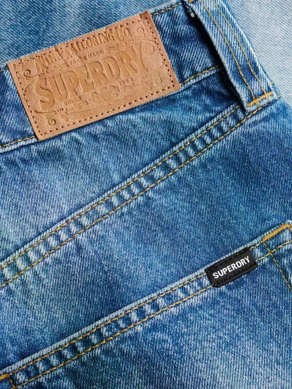 Superdry Mid-rise Denim Shorts