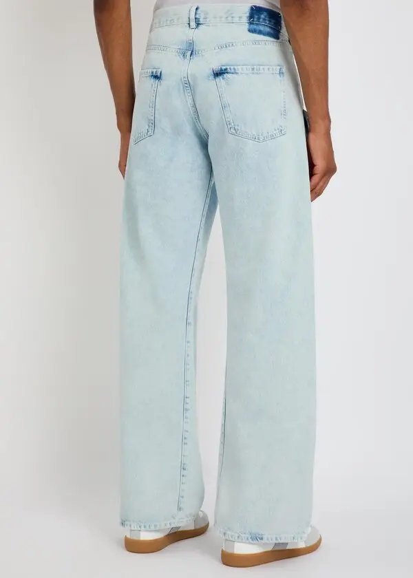 MAISON MARGIELA Exposed-pocket Straight-leg Jeans