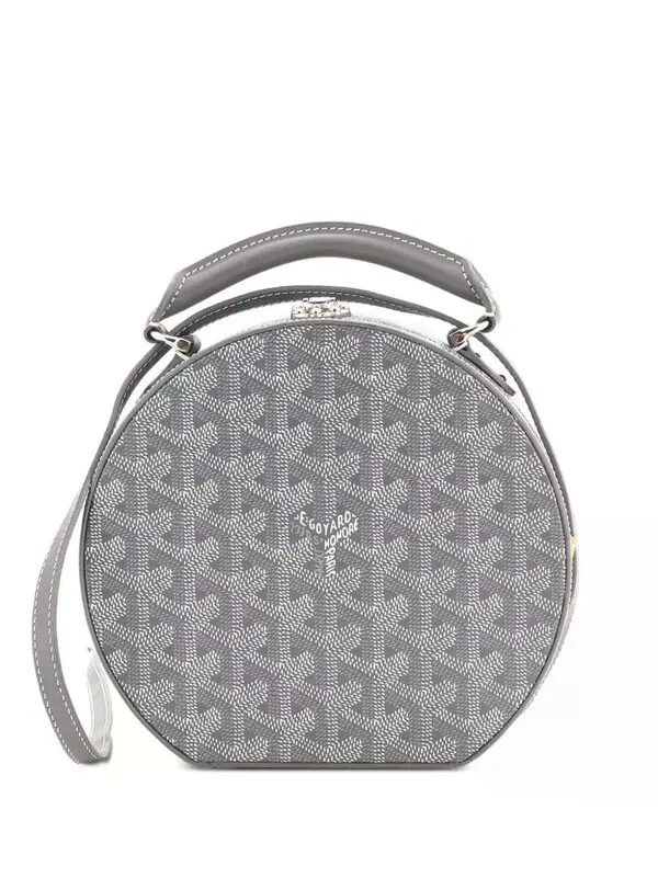 Goyard Alto Hatbox Bag - Grey