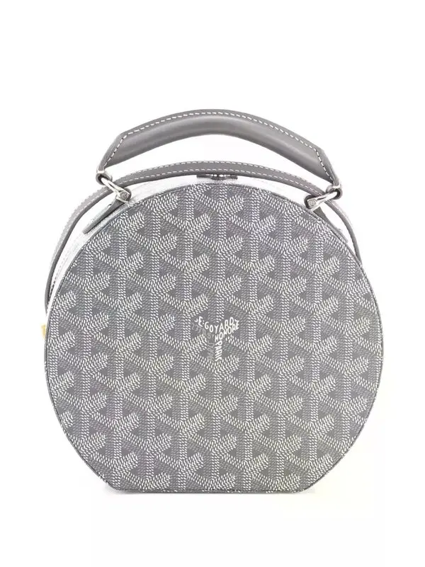 Goyard Alto Hatbox Bag - Grey
