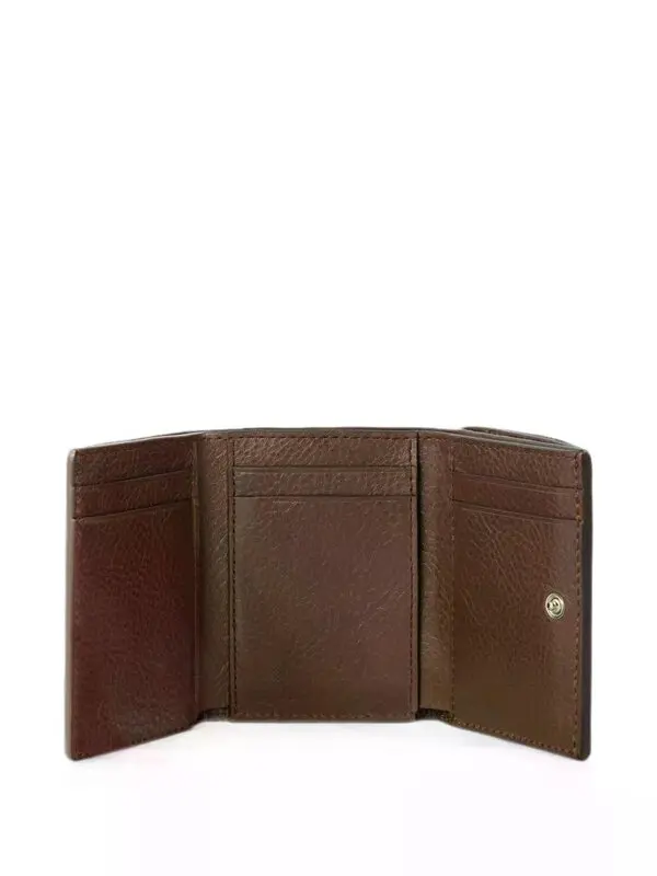 LEMAIRE Gear Tri-fold Wallet In Leather