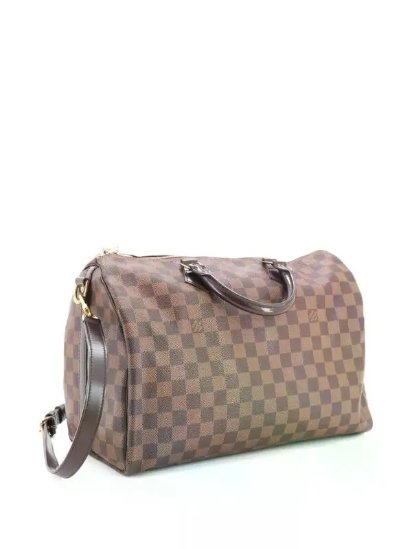 LOUIS VUITTON Speedy Bandouliere Satchel - Brown