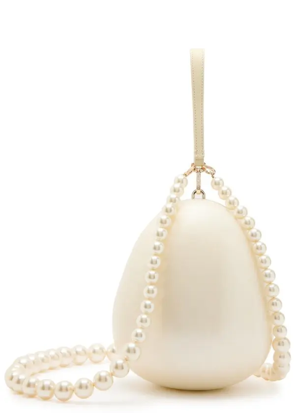 Simone Rocha Egg Cross-body Bag - Pearl