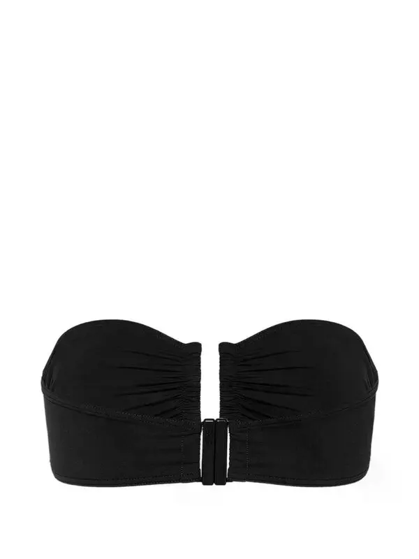ERES Underwired Ruched Bikini Top - Black