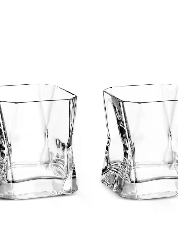 ARNOLFO DI CAMBIO Blade Runner' Cibi Pinched Tumbler Glasses - White
