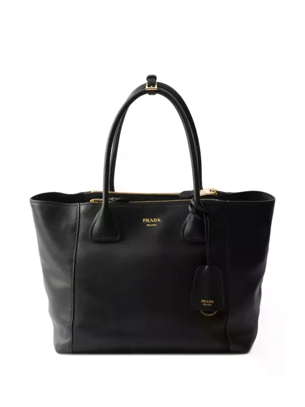 Prada Large Leather Tote Bag
