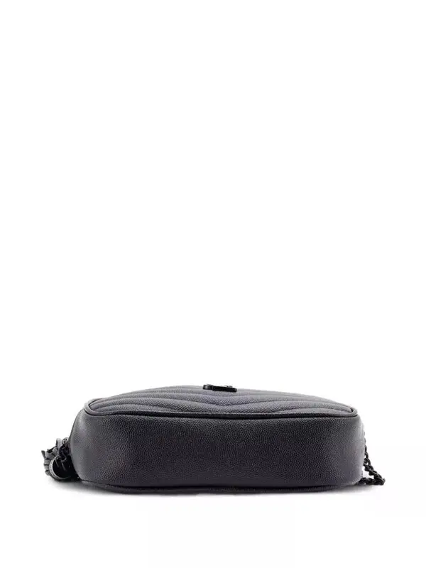 Saint Laurent Matelassé Chevron Leather Mini Camera Crossbody Bag