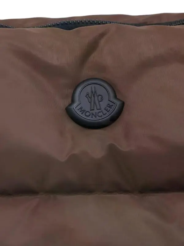 Moncler Quilted Logo-patch Clutch Bag