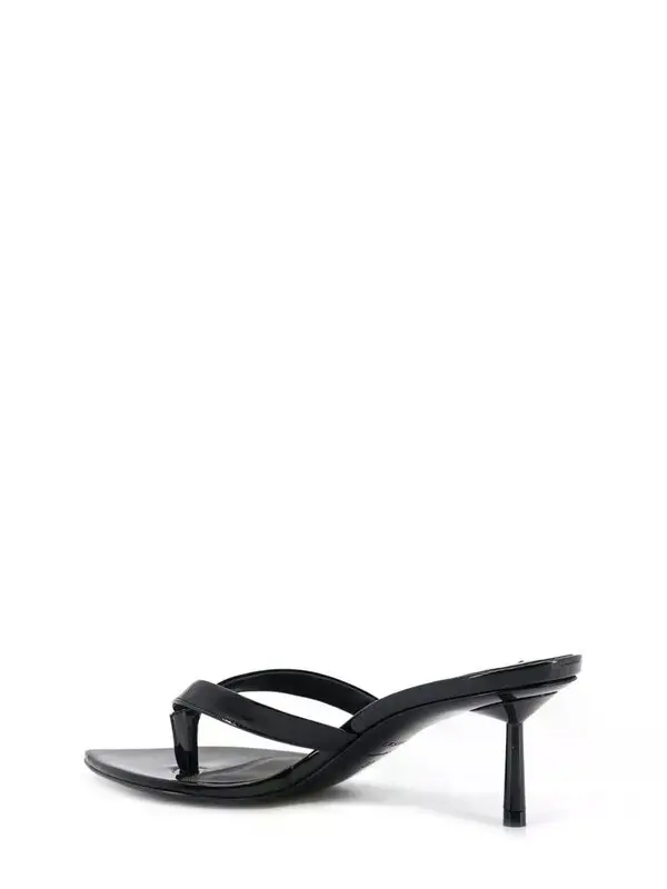 LE SILLA Patent Leather Thong Sandals