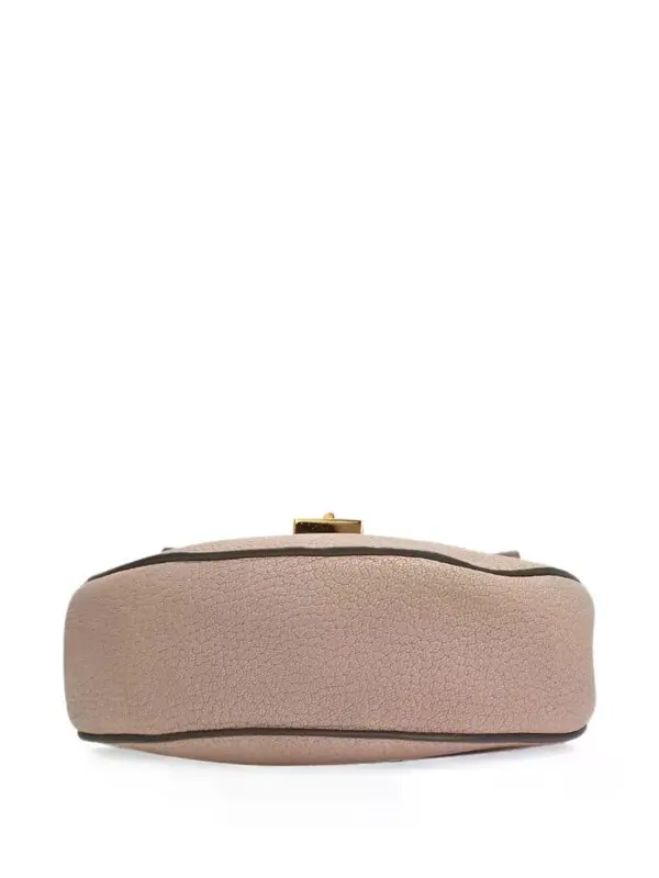 Chloé Drew Pin-lock Leather Shoulder Bag