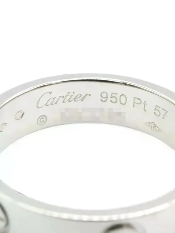 Cartier Platinum Love Ring