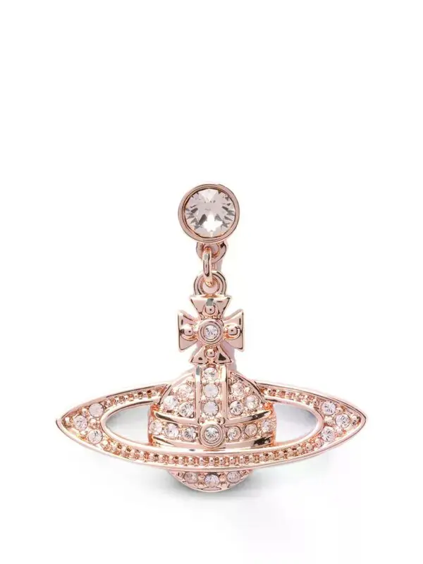 VIVIENNE WESTWOOD Mini Bas Relief Drop Earrings - Pink