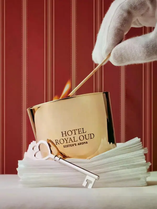 SISTER’S AROMA Hotel Royal Oud Candle