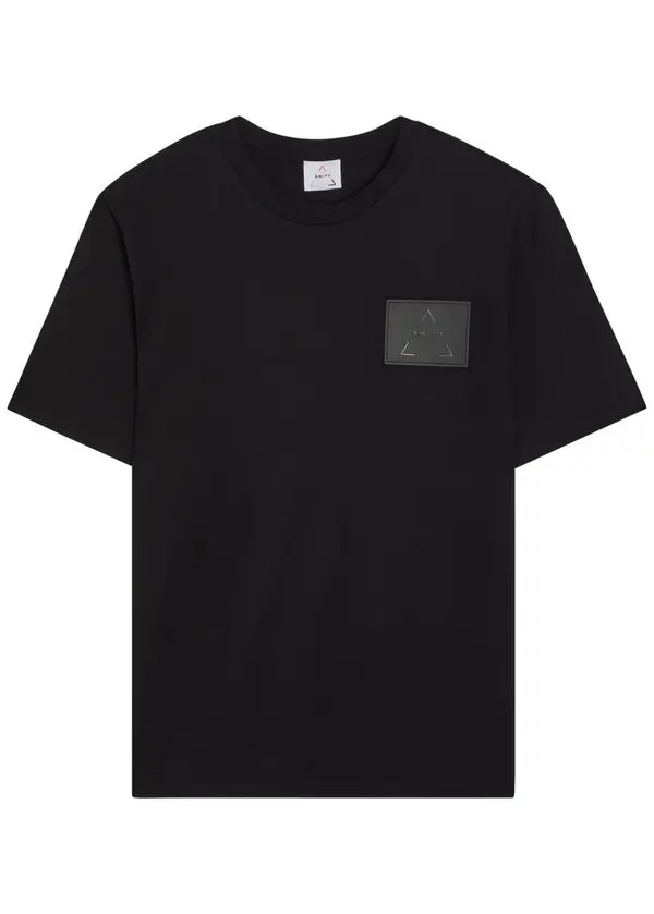 AN-Y1 Carlifto Logo Stretch-cotton T-shirt