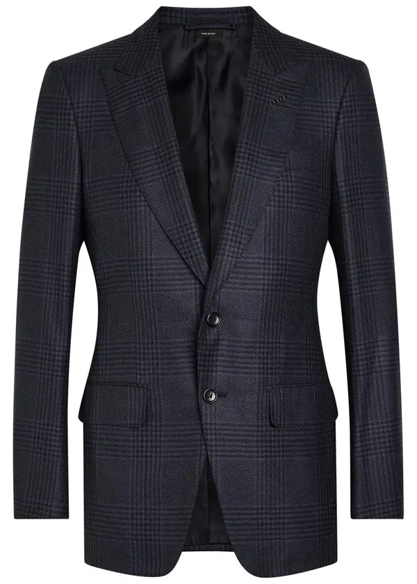 TOM FORD Houndstooth Wool Blazer
