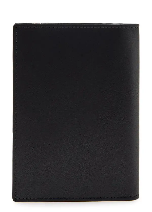 Paul Smith Logo Leather Passport Holder