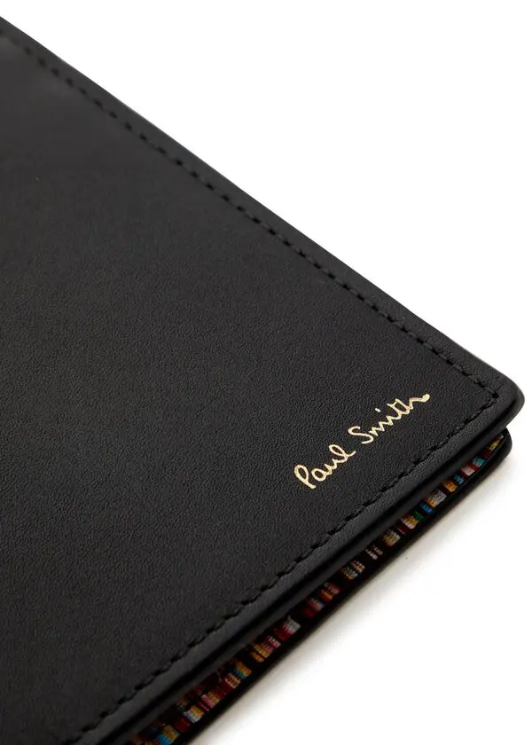 Paul Smith Logo Leather Passport Holder