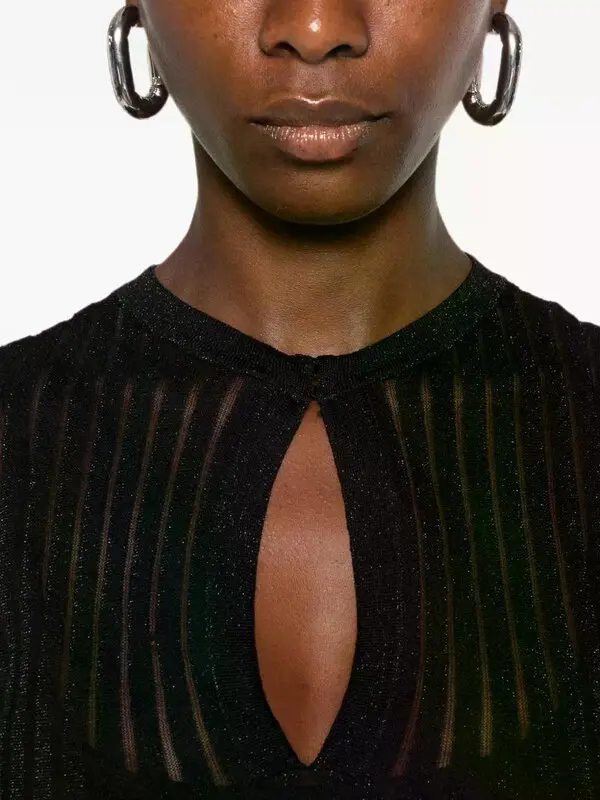 DONDUP Sheer-knit Top