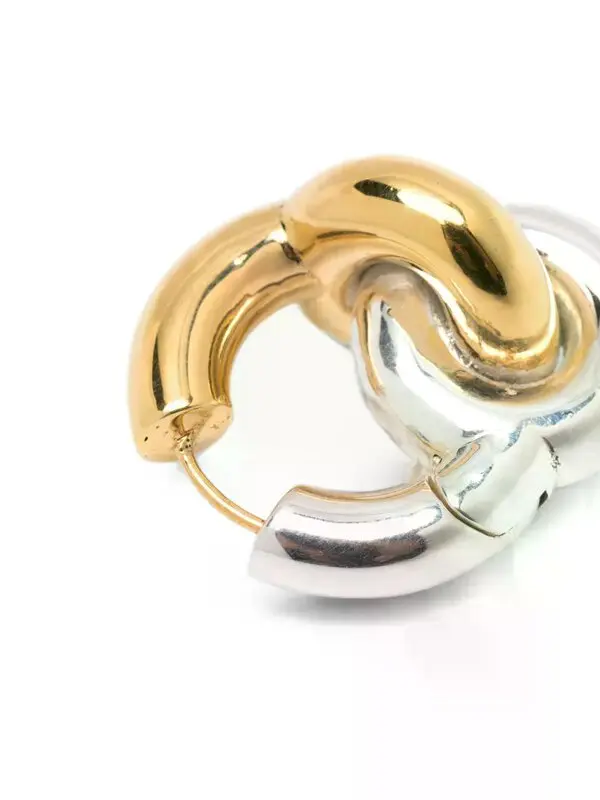 UNCOMMON MATTERS Mini Knot Creoles Earrings