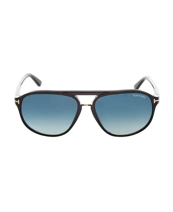 TOM FORD Logo Square Sunglasses