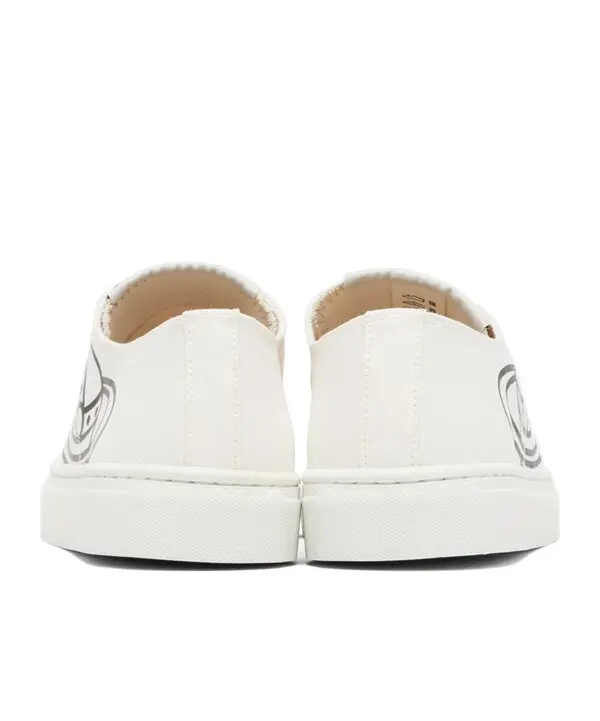 VIVIENNE WESTWOOD Low Top Canvas Plimsoll Sneakers