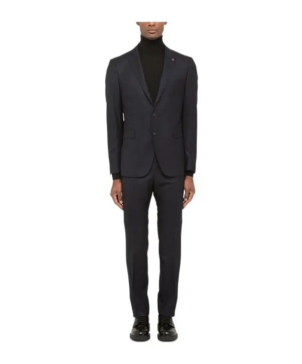 Tagliatore Single-breasted Suit - Black