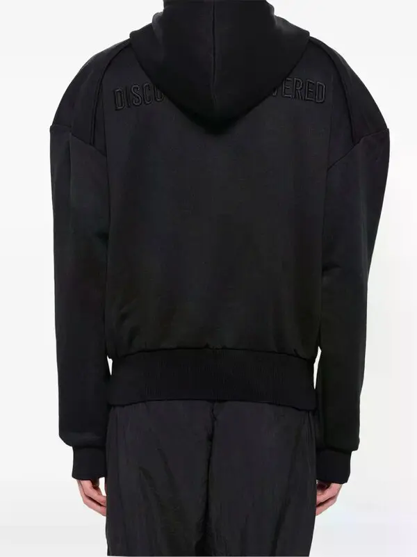 JUUN.J Embroidered Slogan Hoodie