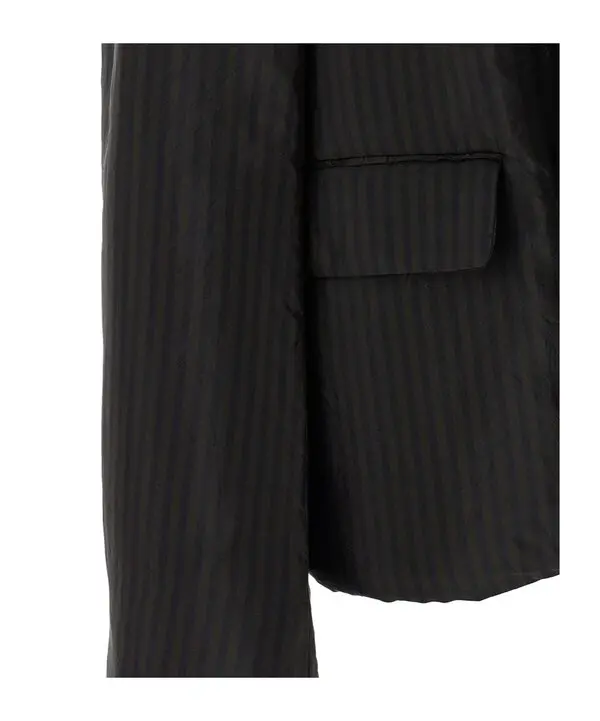 Dries Van Noten Pinstriped Blazer