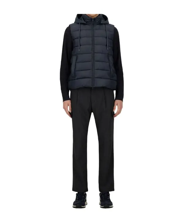 Herno Drawstring Hooded Vest