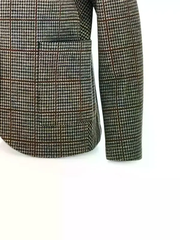 Harris Wharf London Check-houndstooth Blazer