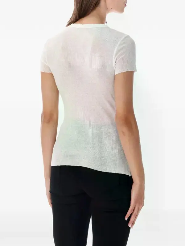 JAMES PERSE Ribbed-knit T-shirt