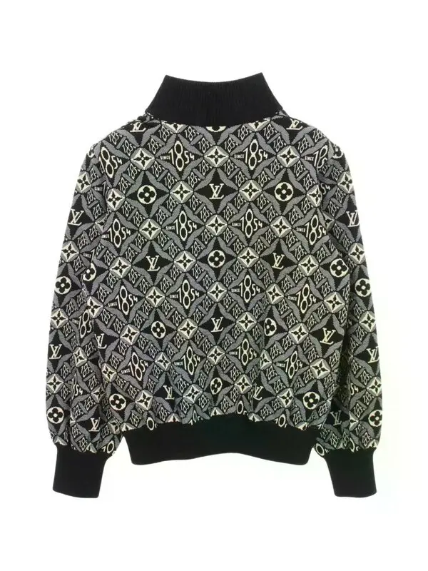 LOUIS VUITTON Since 1854 Pattern Knit Jacket