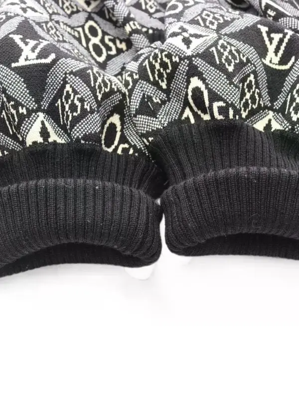 LOUIS VUITTON Since 1854 Pattern Knit Jacket