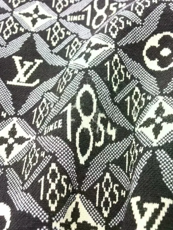 LOUIS VUITTON Since 1854 Pattern Knit Jacket