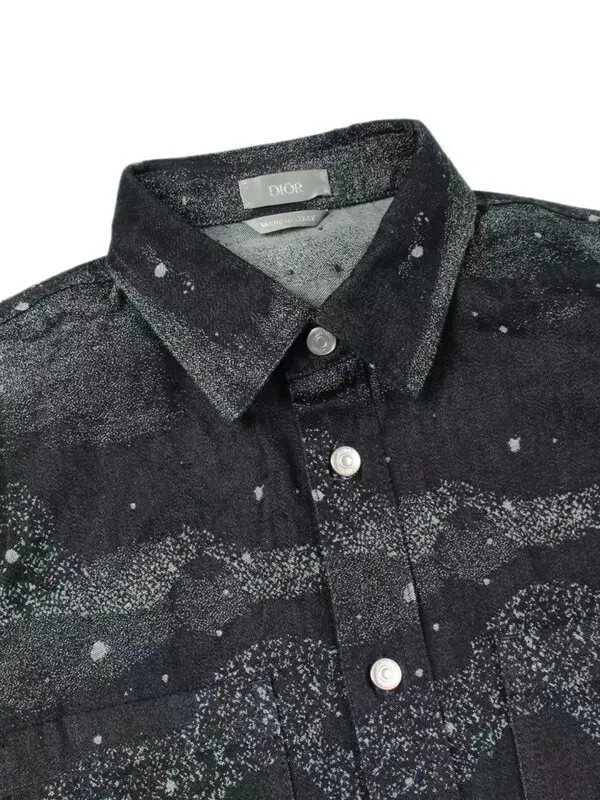 Dior X Peter Doig Denim Shirt