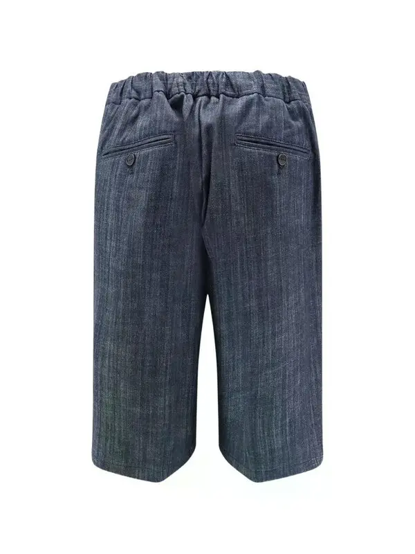 HEVO Drawstring Pleated Shorts