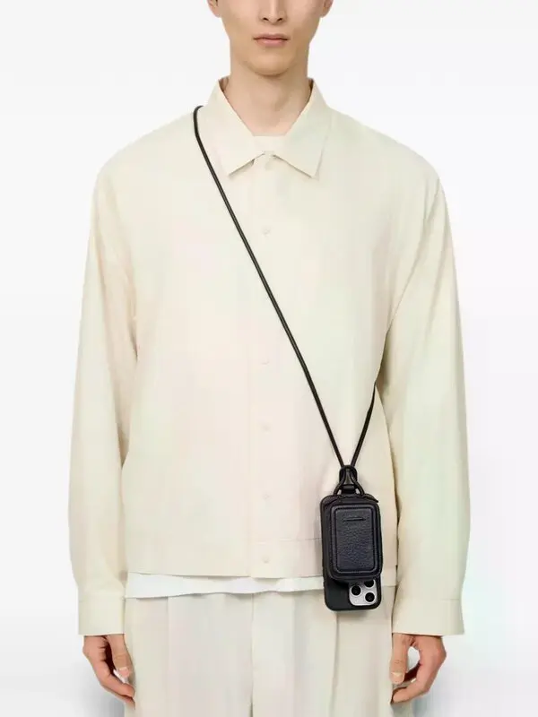 OBJCTS.IO Micro Grained-leather Phone Bag