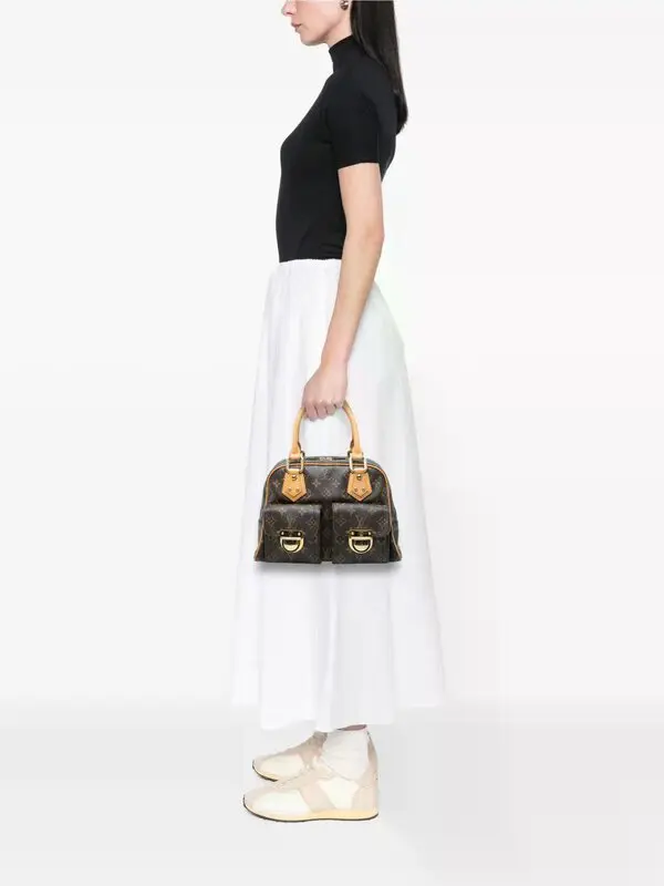LOUIS VUITTON 2005 Monogram Manhattan Pm Handbag