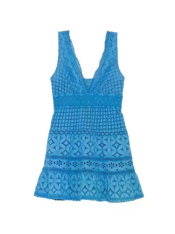 Temptation Positano Cappero Mini Dress - Blue