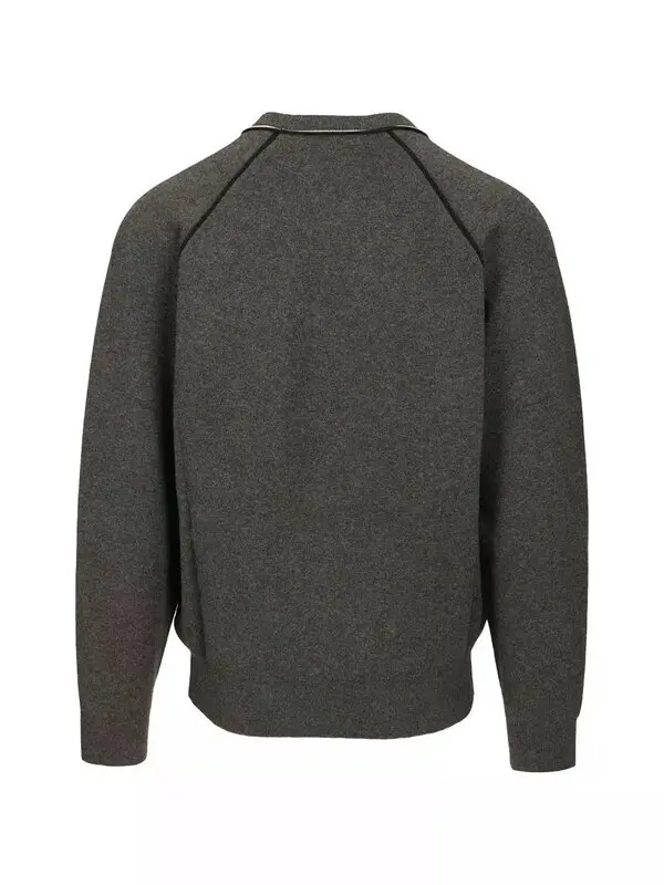 MARANT Logo-embroidered Raglan-sleeve Sweater
