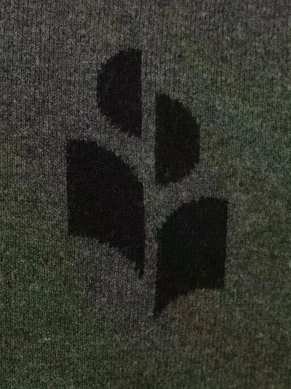 MARANT Logo-embroidered Raglan-sleeve Sweater