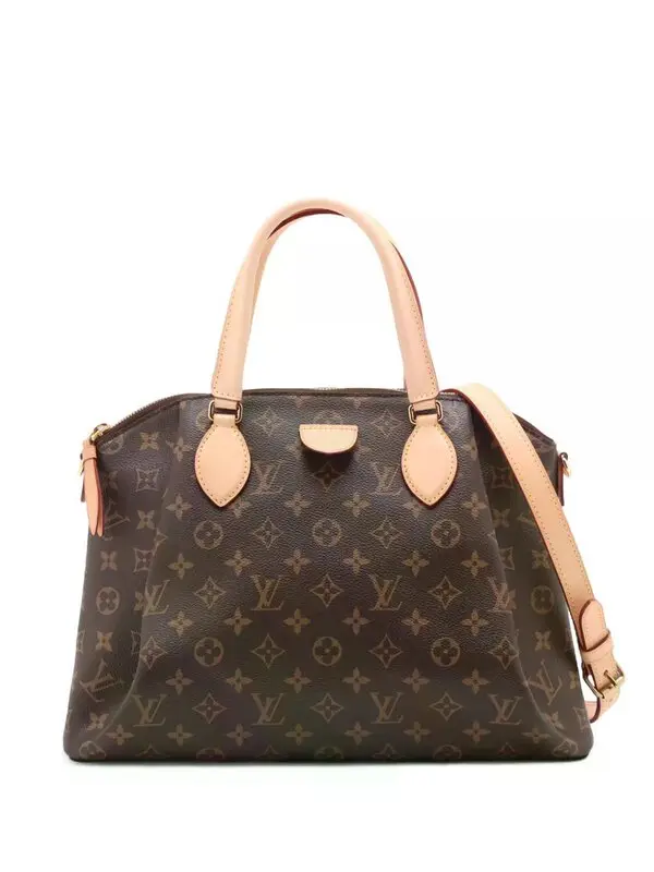 LOUIS VUITTON 2019 Monogram Rivoli Mm Satchel - Brown