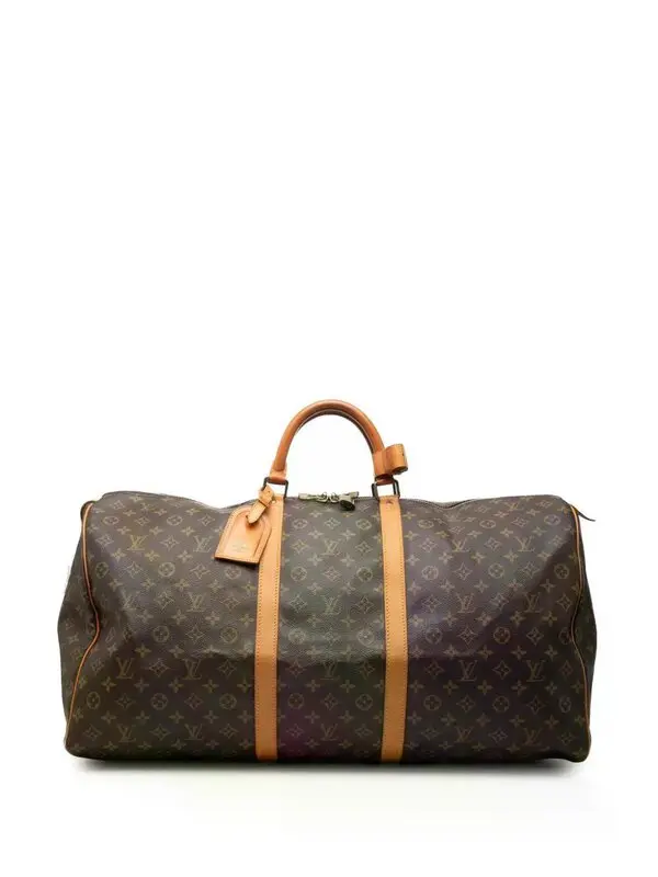 LOUIS VUITTON 1992 Monogram Keepall 60 Travel Bag