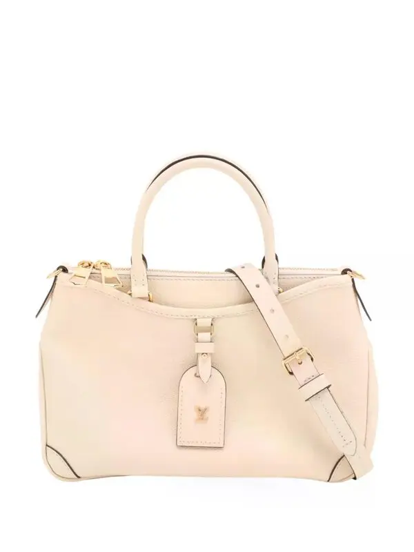 LOUIS VUITTON 2019-2026 Monogram Empreinte Trianon Pm Satchel - Neutrals